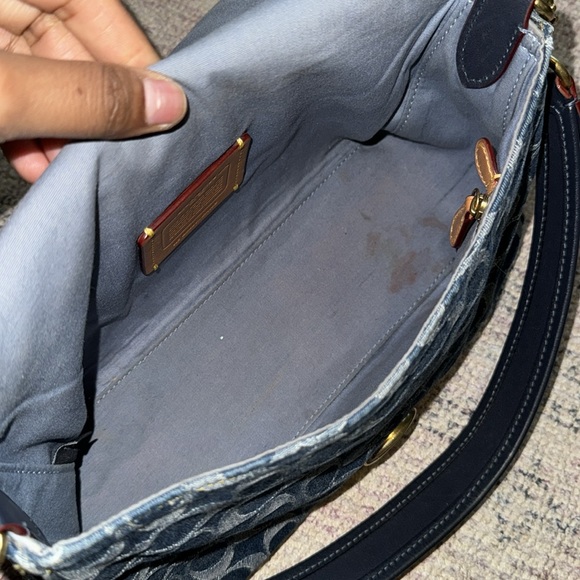 Coach | Bags | Coach Denim Soft Tabby Bag | Poshmark